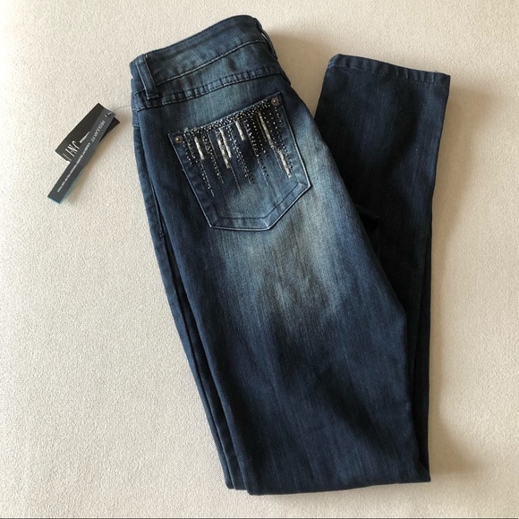 INC International Concepts | Jeans | Inc Denim Bling Regular Indigo ...